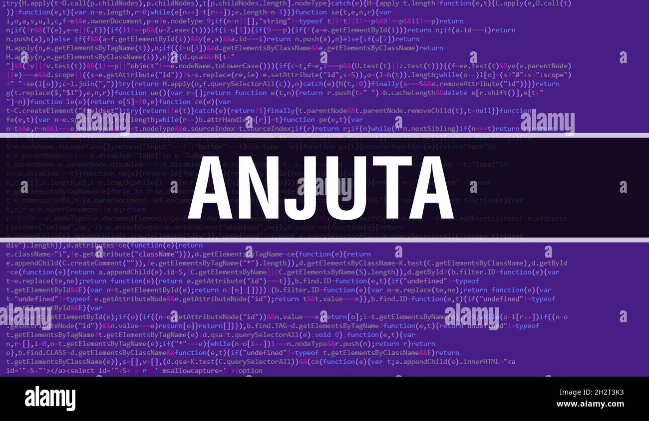 Anjuta concept with Random Parts of Program Code. Anjuta with ...
