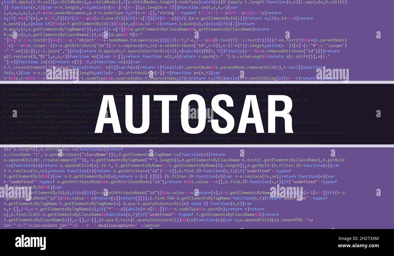 AUTOSAR concept with Random Parts of Program Code. AUTOSAR with ...