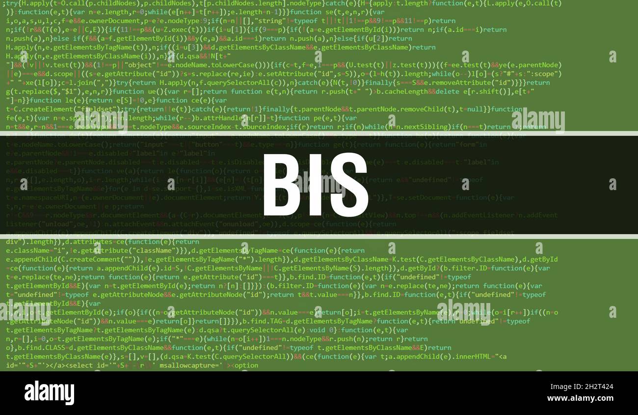 BIS concept with Random Parts of Program Code. BIS with Programming ...