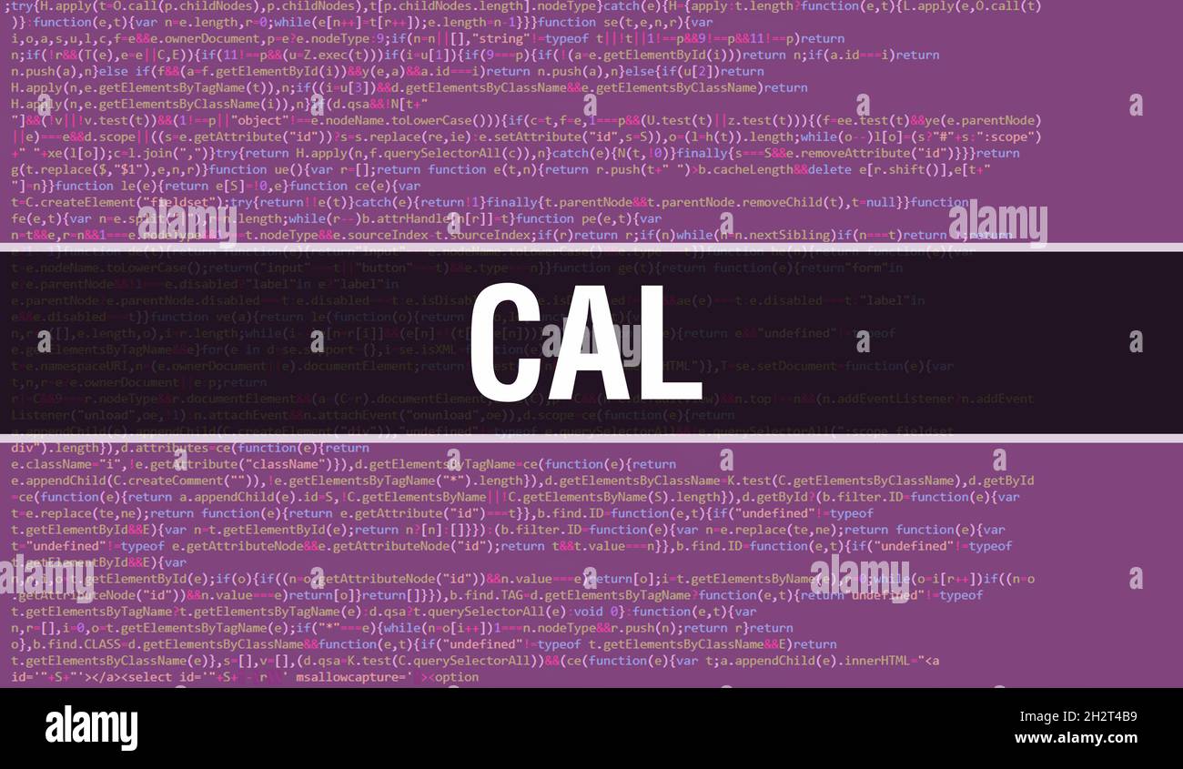 CAL concept with Random Parts of Program Code. CAL with Programming ...