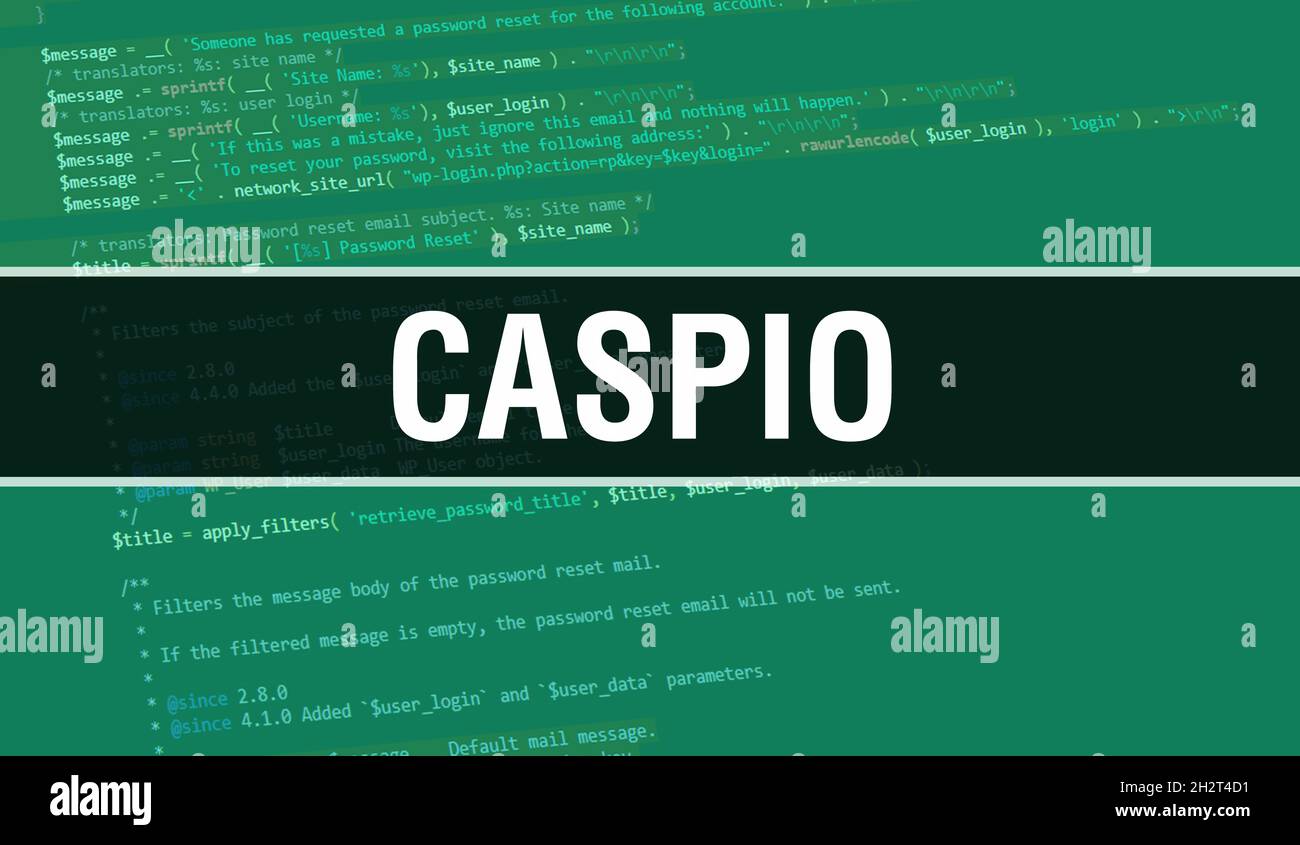 Caspio text hi-res stock photography and images - Alamy