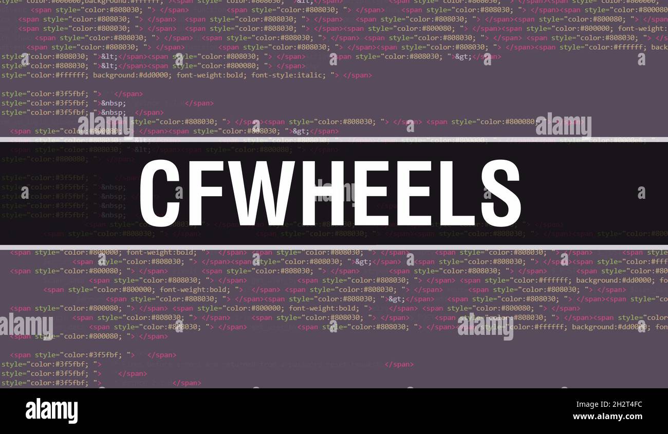 Cfwheels text hi-res stock photography and images - Alamy