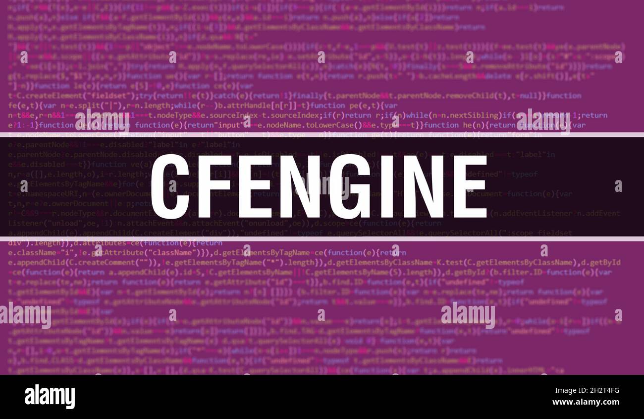 CFEngine concept with Random Parts of Program Code. CFEngine with ...