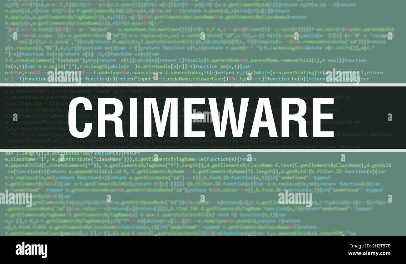 Crimeware concept with Random Parts of Program Code. Crimeware with ...