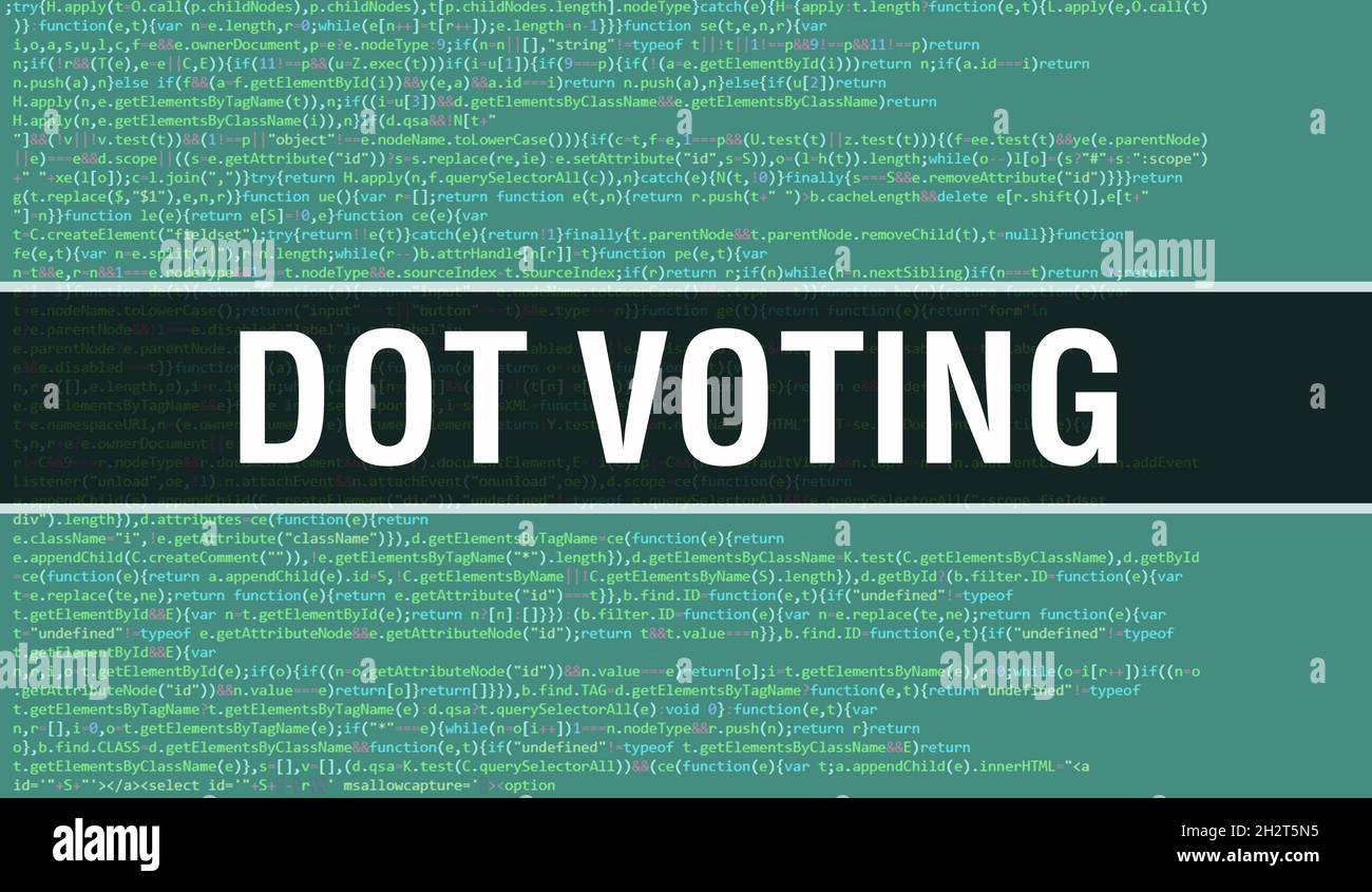 Dot voting image hi-res stock photography and images - Alamy