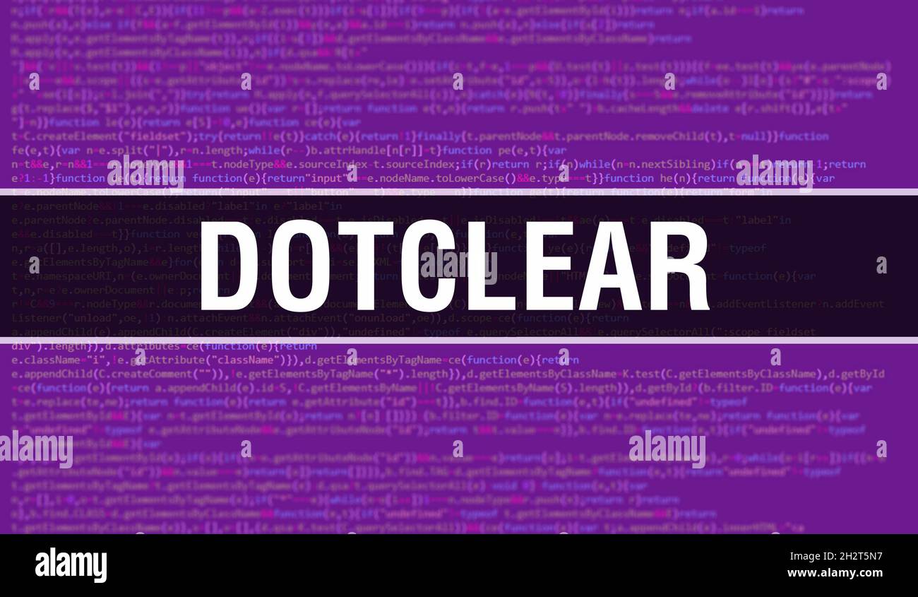 Dotclear image hi-res stock photography and images - Alamy