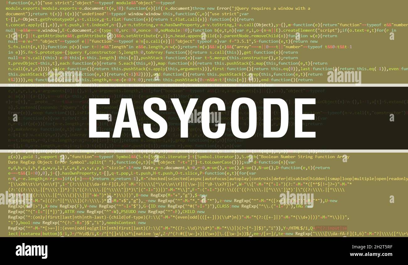easycode concept illustration using code for developing programs and app. easycode website code ...