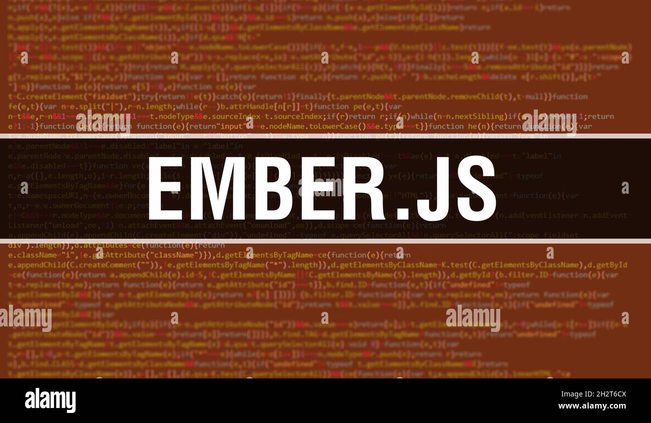 Ember.js concept with Random Parts of Program Code. Ember.js with ...