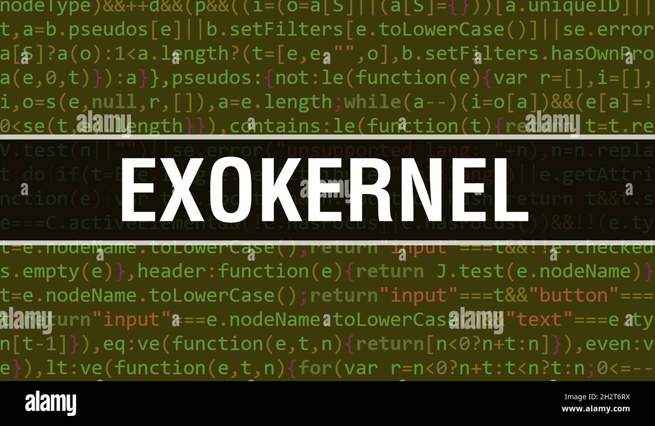 Exokernel image hi-res stock photography and images - Alamy