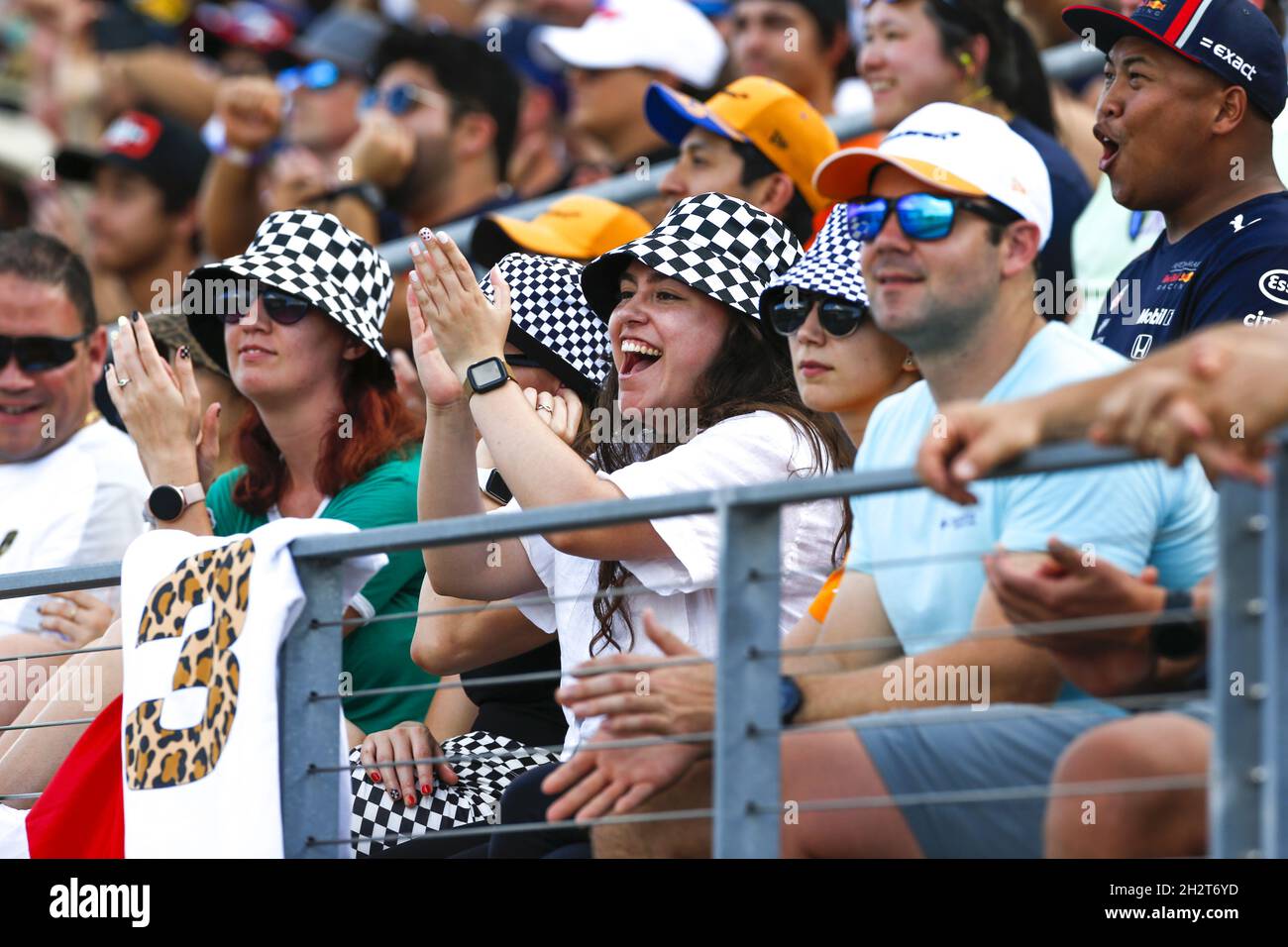 spectators, fans during the Formula 1 Aramco United States Grand Prix ...