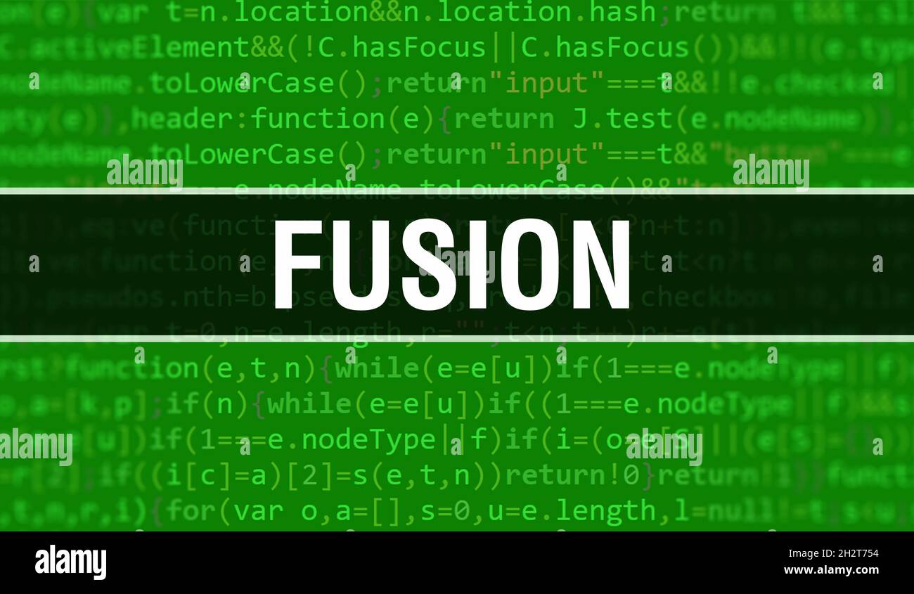 Fusion concept with Random Parts of Program Code. Fusion with ...