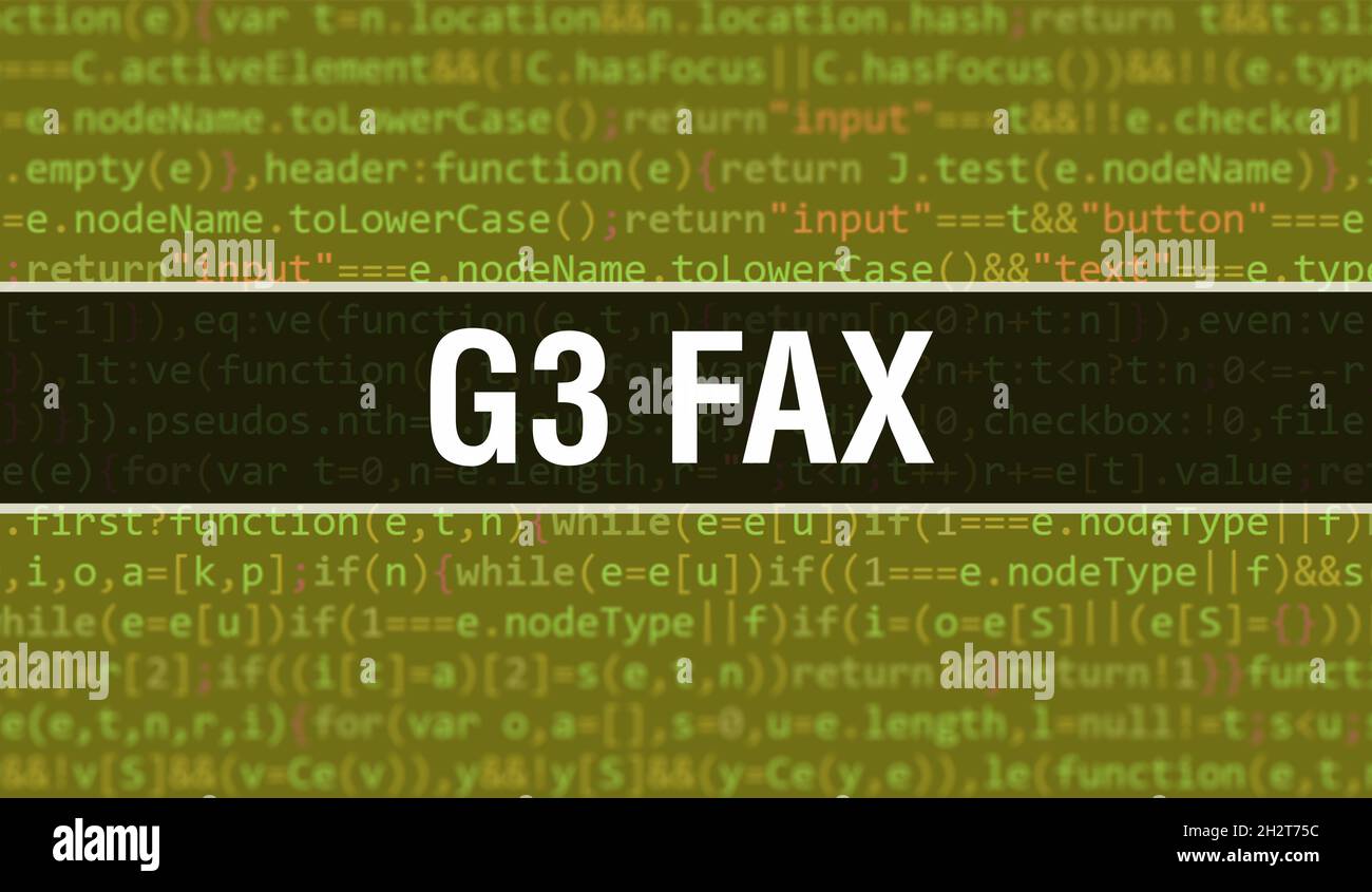 G3 fax text hi-res stock photography and images - Alamy