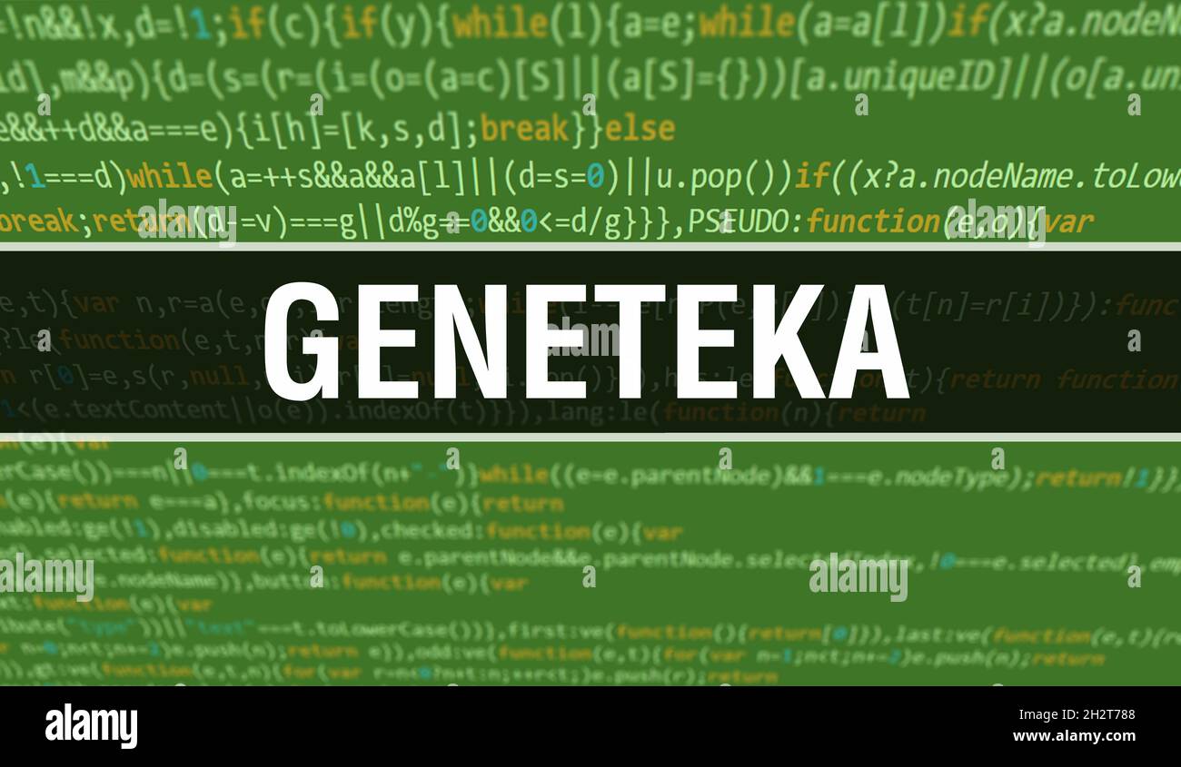 Geneteka text hi-res stock photography and images - Alamy