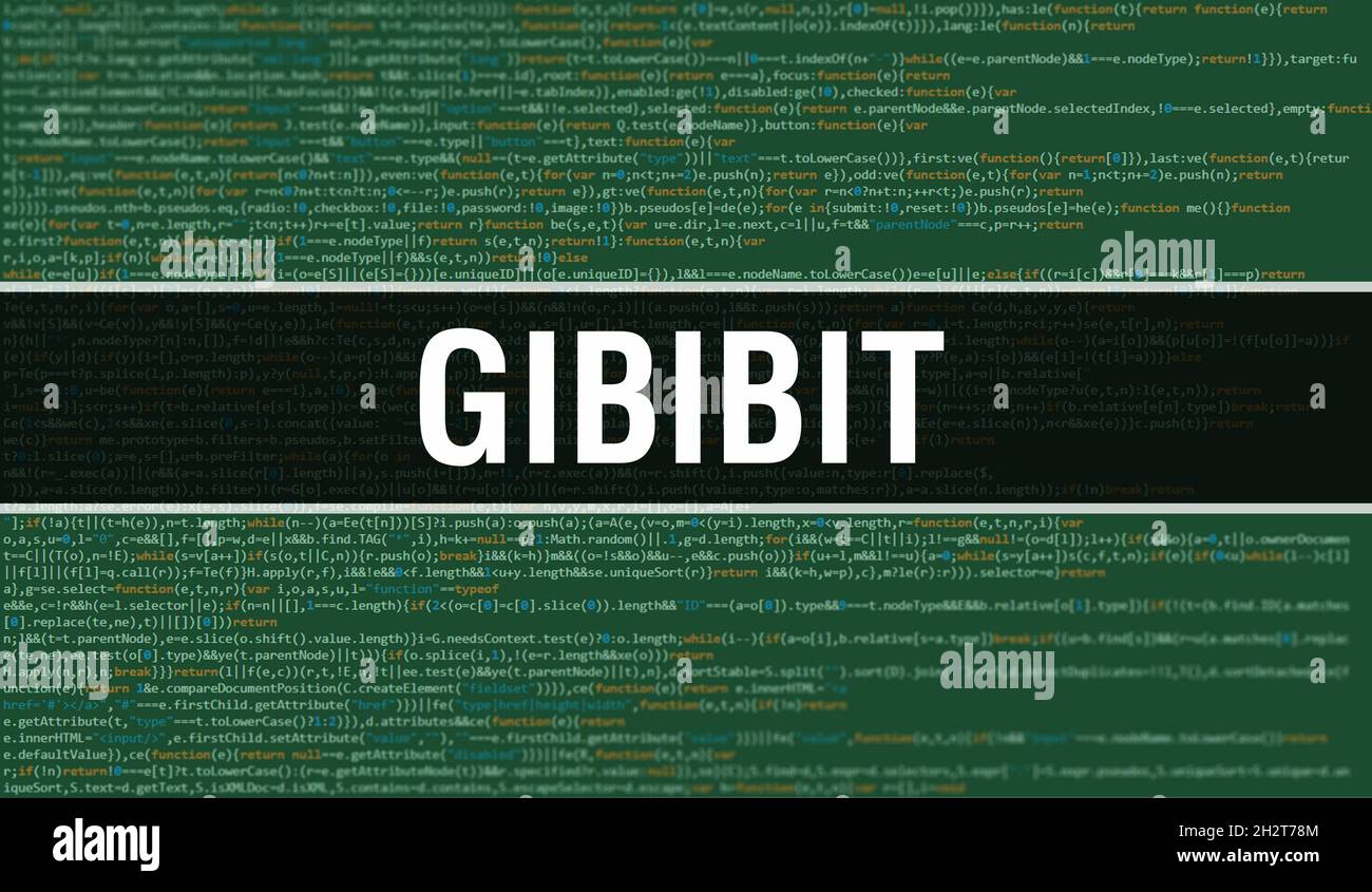 Gibibit image hi-res stock photography and images - Alamy