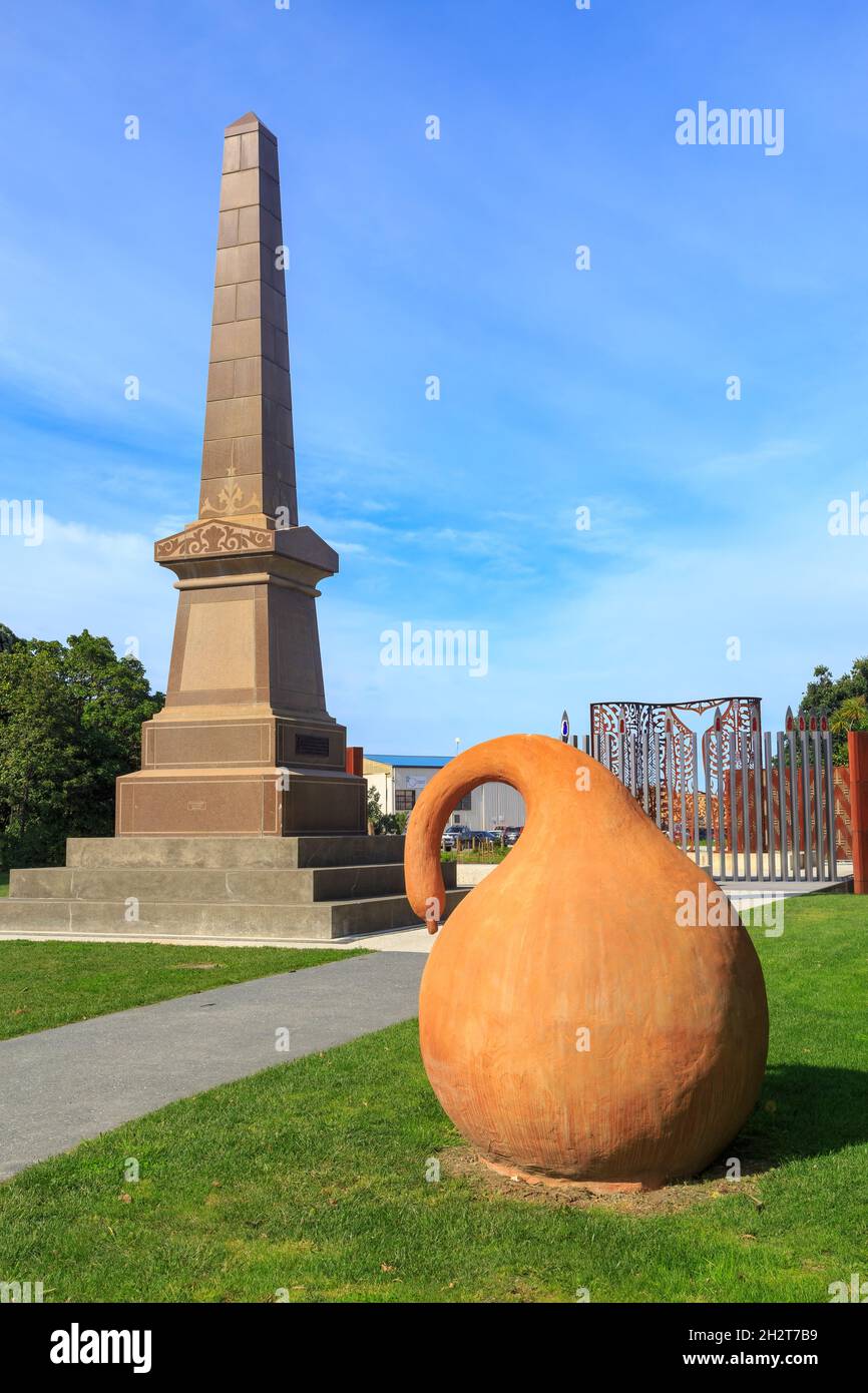 The Cook Landing National Historic Reserve in Gisborne, New Zealand ...