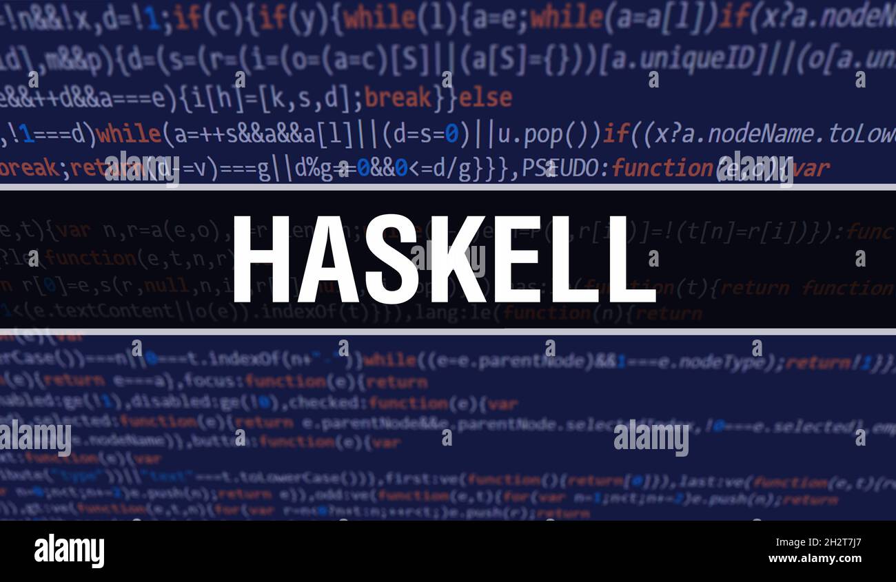 Haskell text hi-res stock photography and images - Alamy