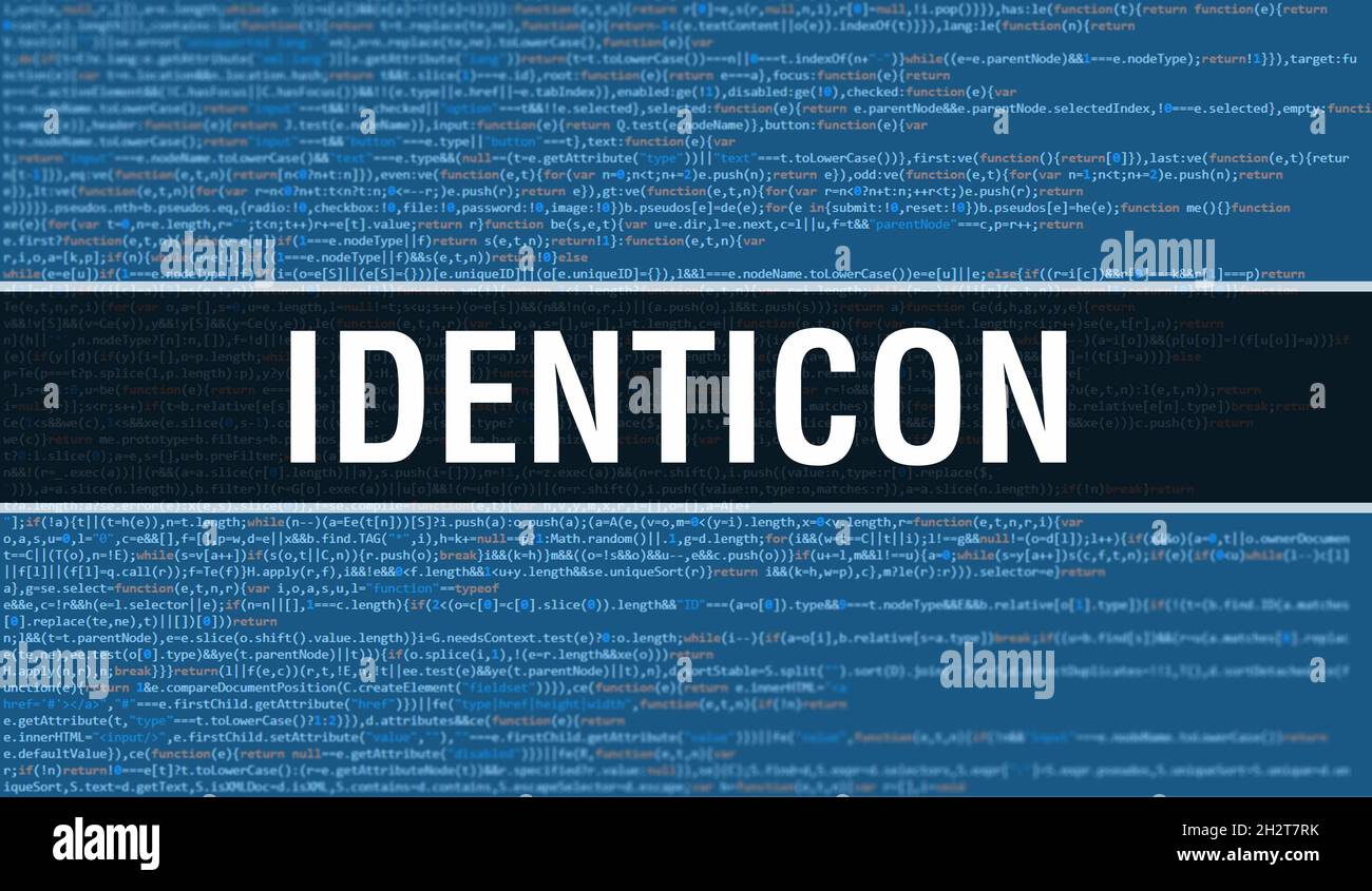 Identicon hi-res stock photography and images - Alamy