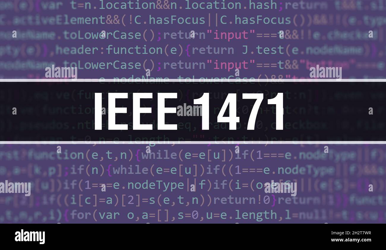 Ieee 1471 text hi-res stock photography and images - Alamy