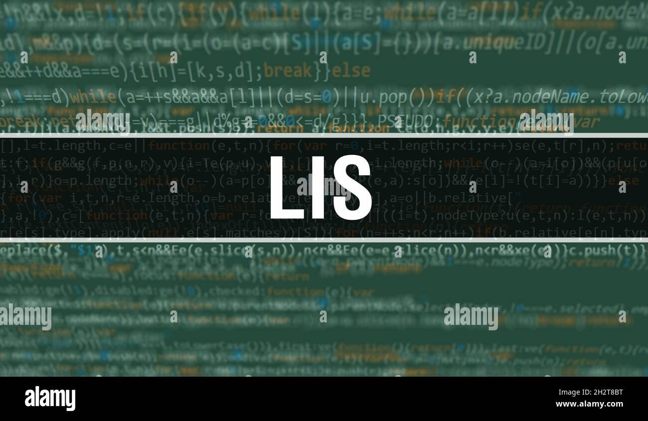 LIS concept with Random Parts of Program Code. LIS with Programming ...