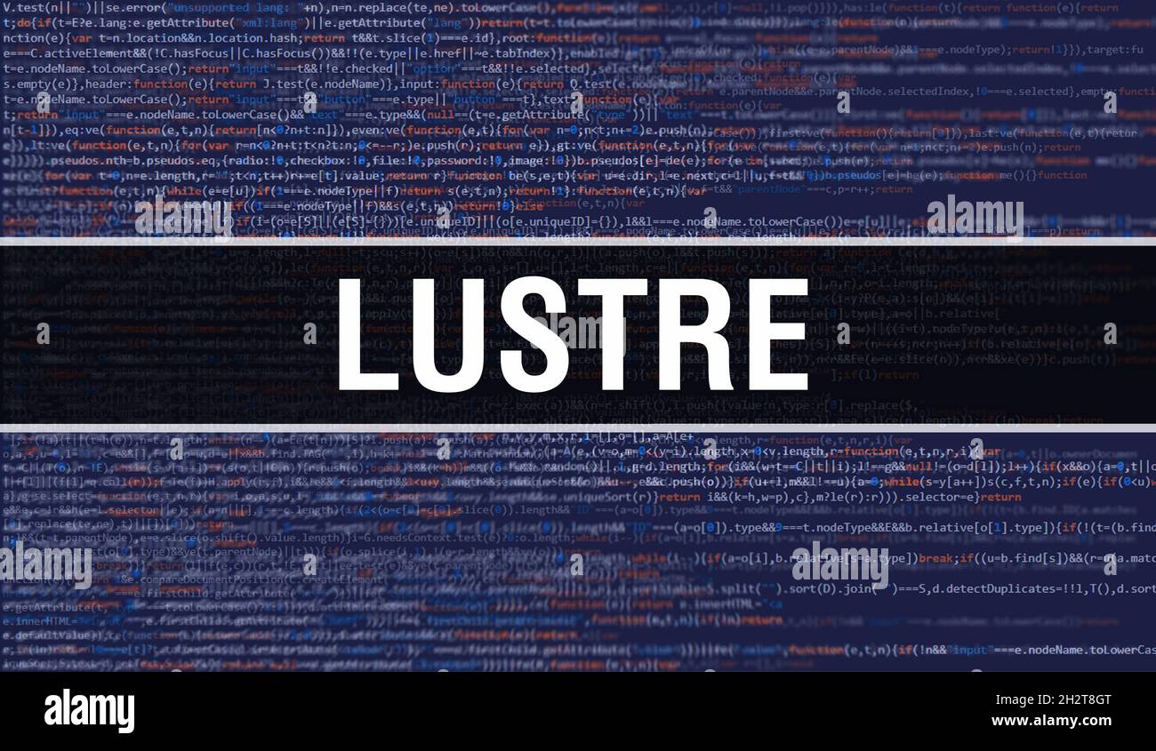 Lustre with Binary code digital technology background. Abstract ...