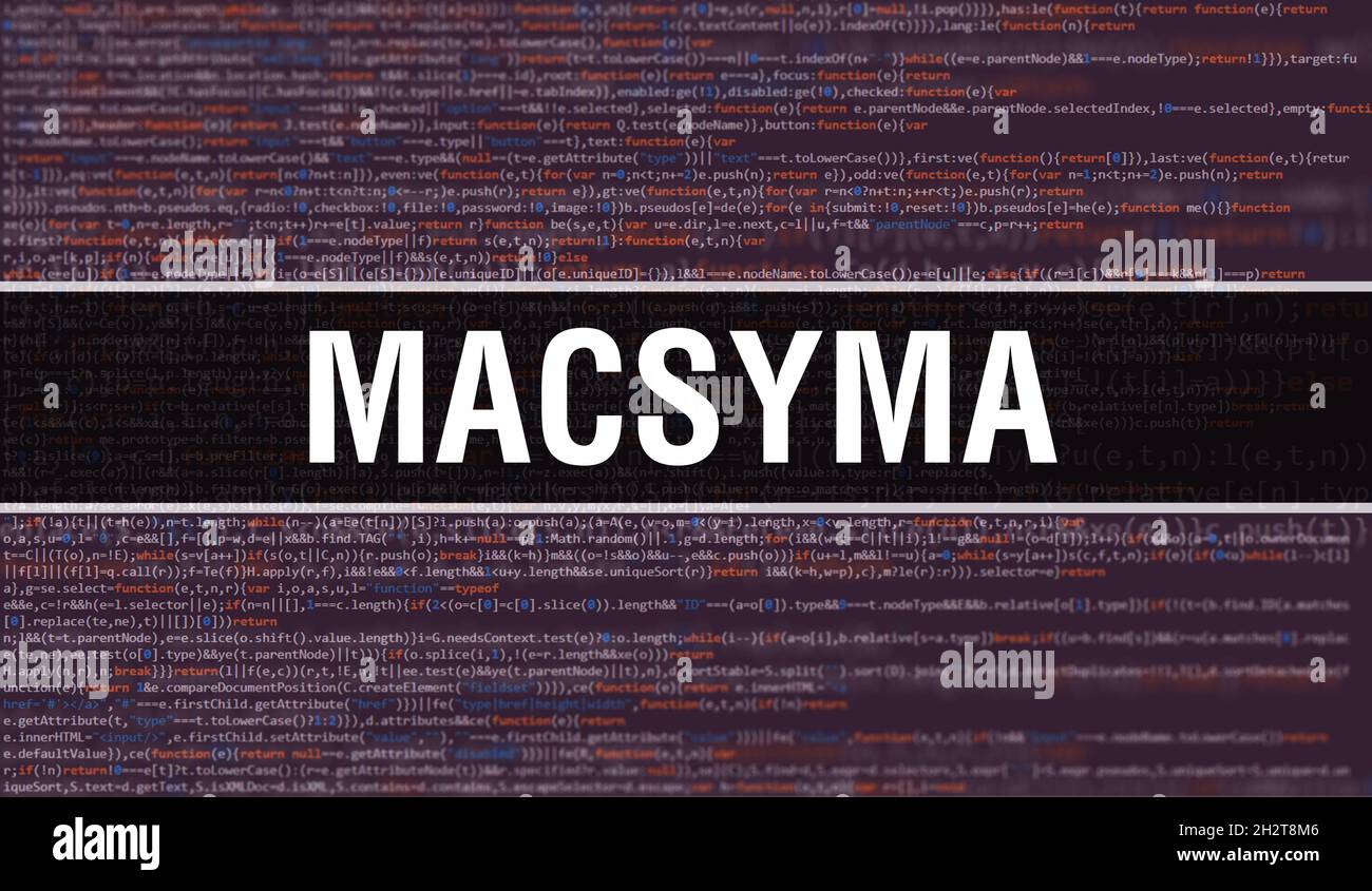 Macsyma image hi-res stock photography and images - Alamy