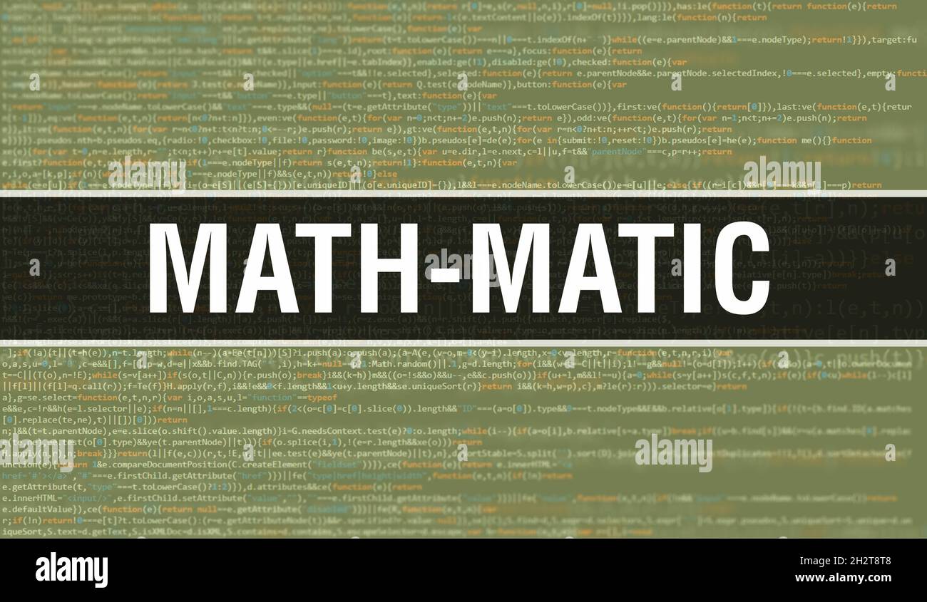 Math matic hi-res stock photography and images - Alamy