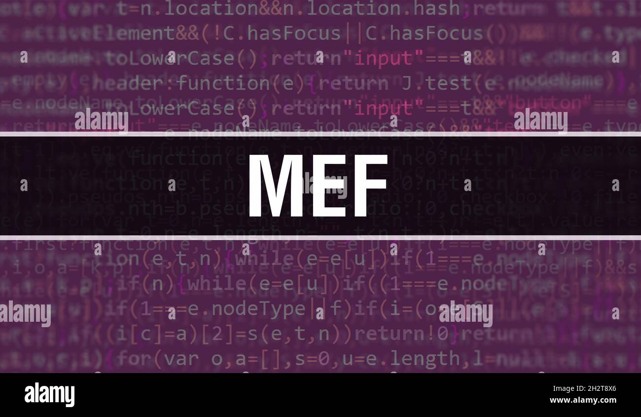 Mef text hi-res stock photography and images - Alamy