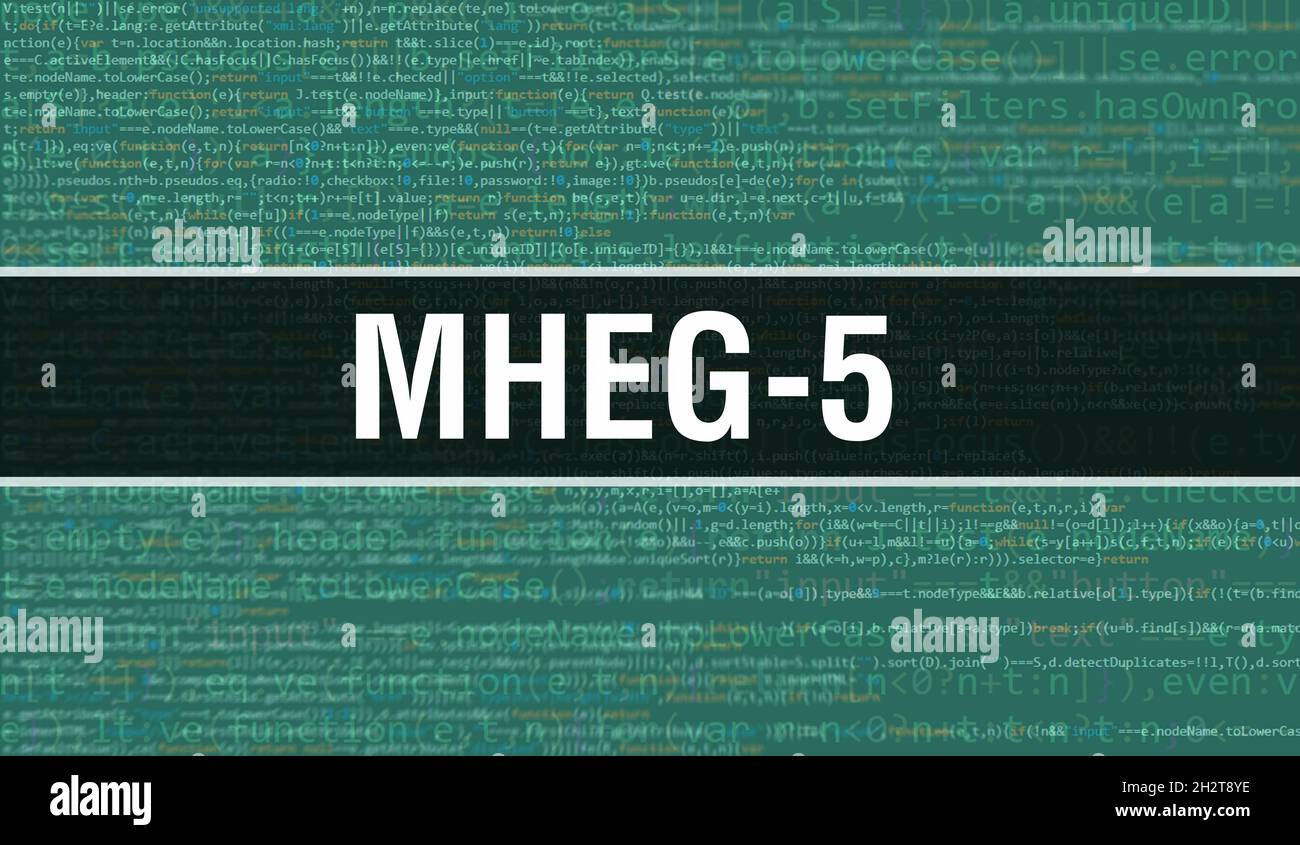 Mheg 5 text hi-res stock photography and images - Alamy