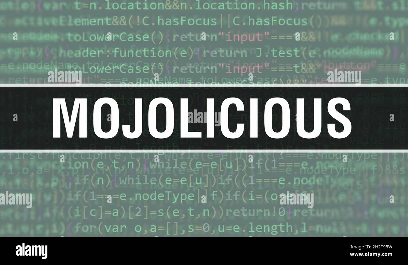 Mojolicious concept with Random Parts of Program Code. Mojolicious with Programming code ...