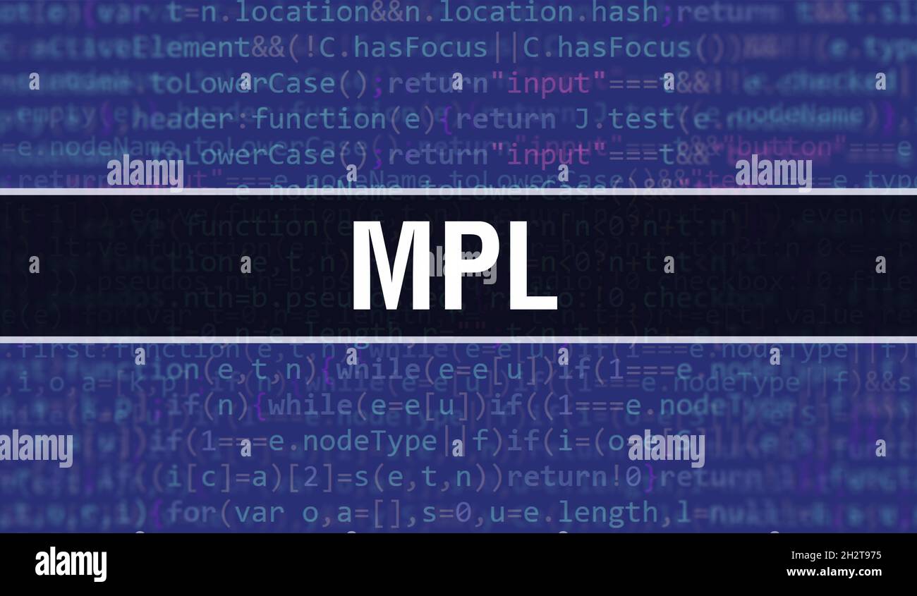 MPL concept with Random Parts of Program Code. MPL with Programming ...