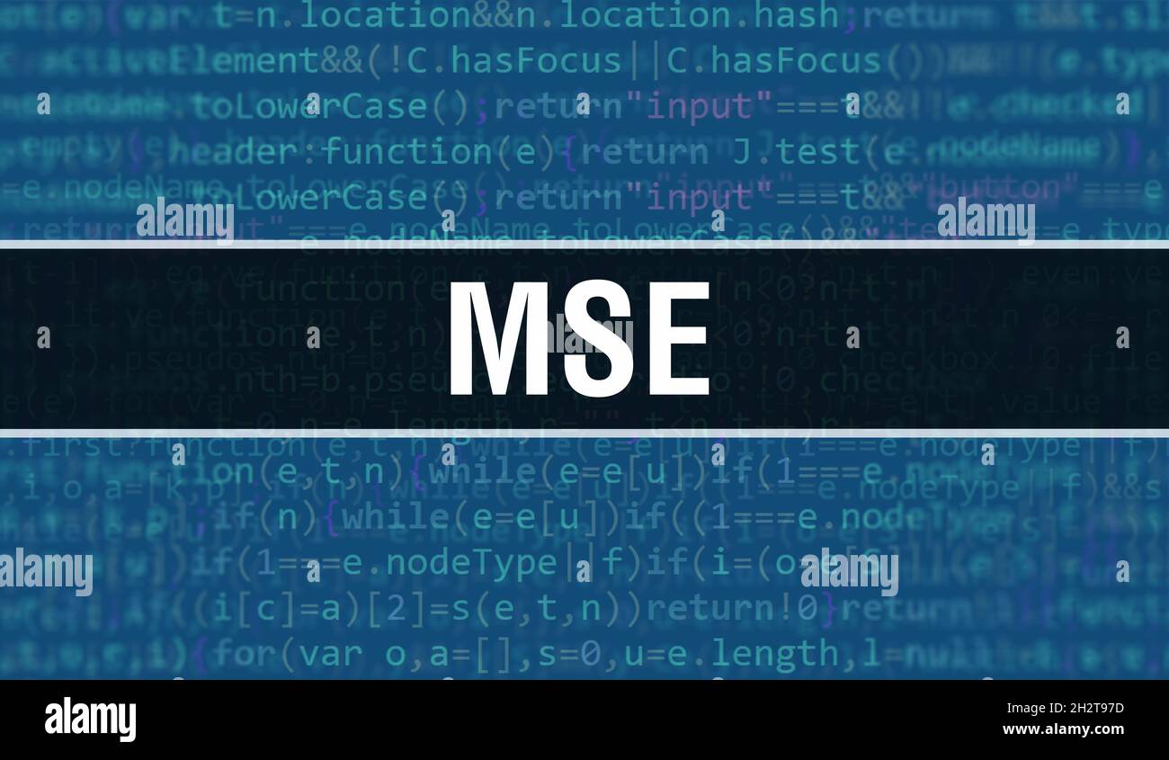 MSE concept with Random Parts of Program Code. MSE with Programming ...
