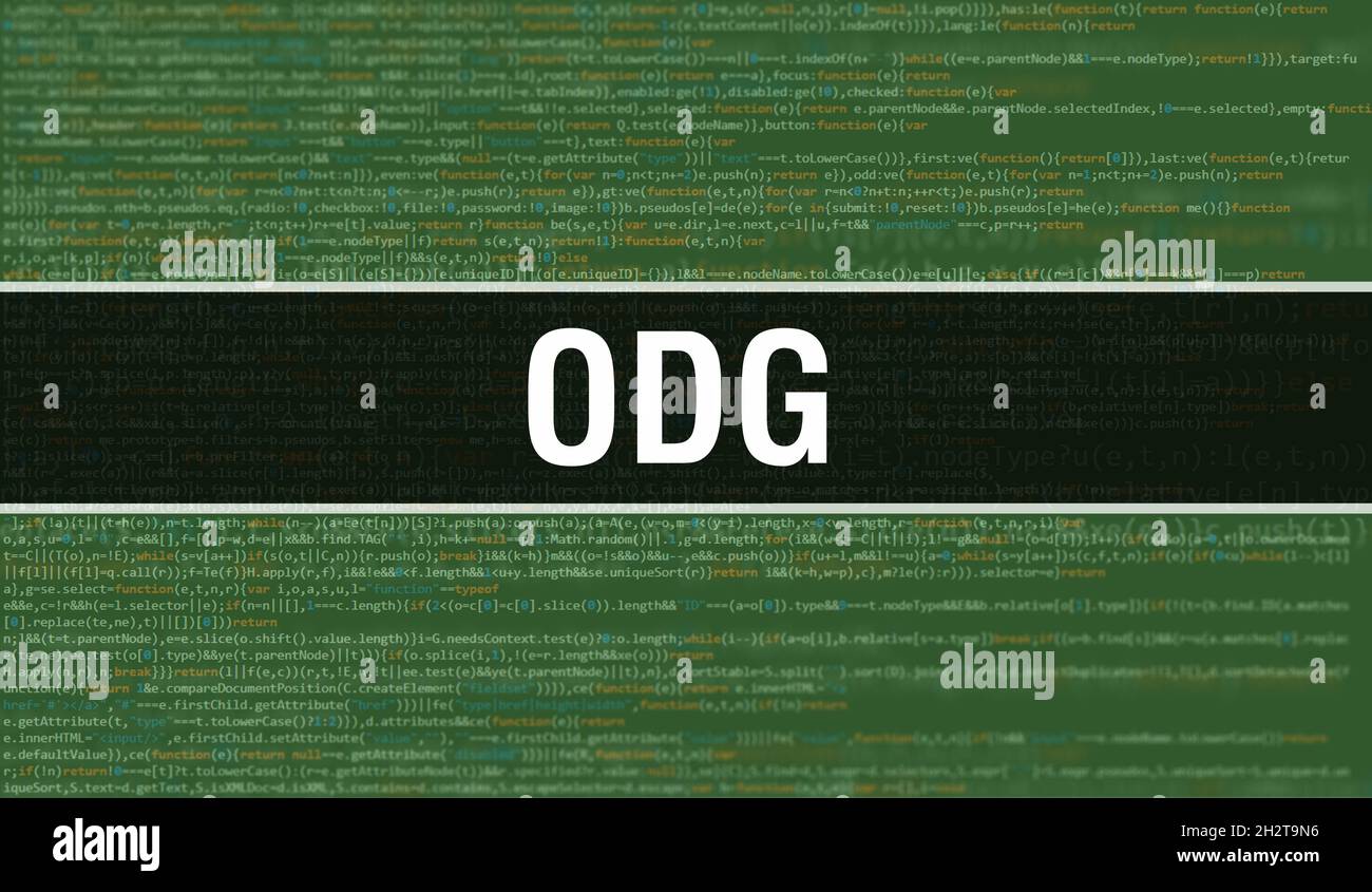 Odg symbol hi-res stock photography and images - Alamy