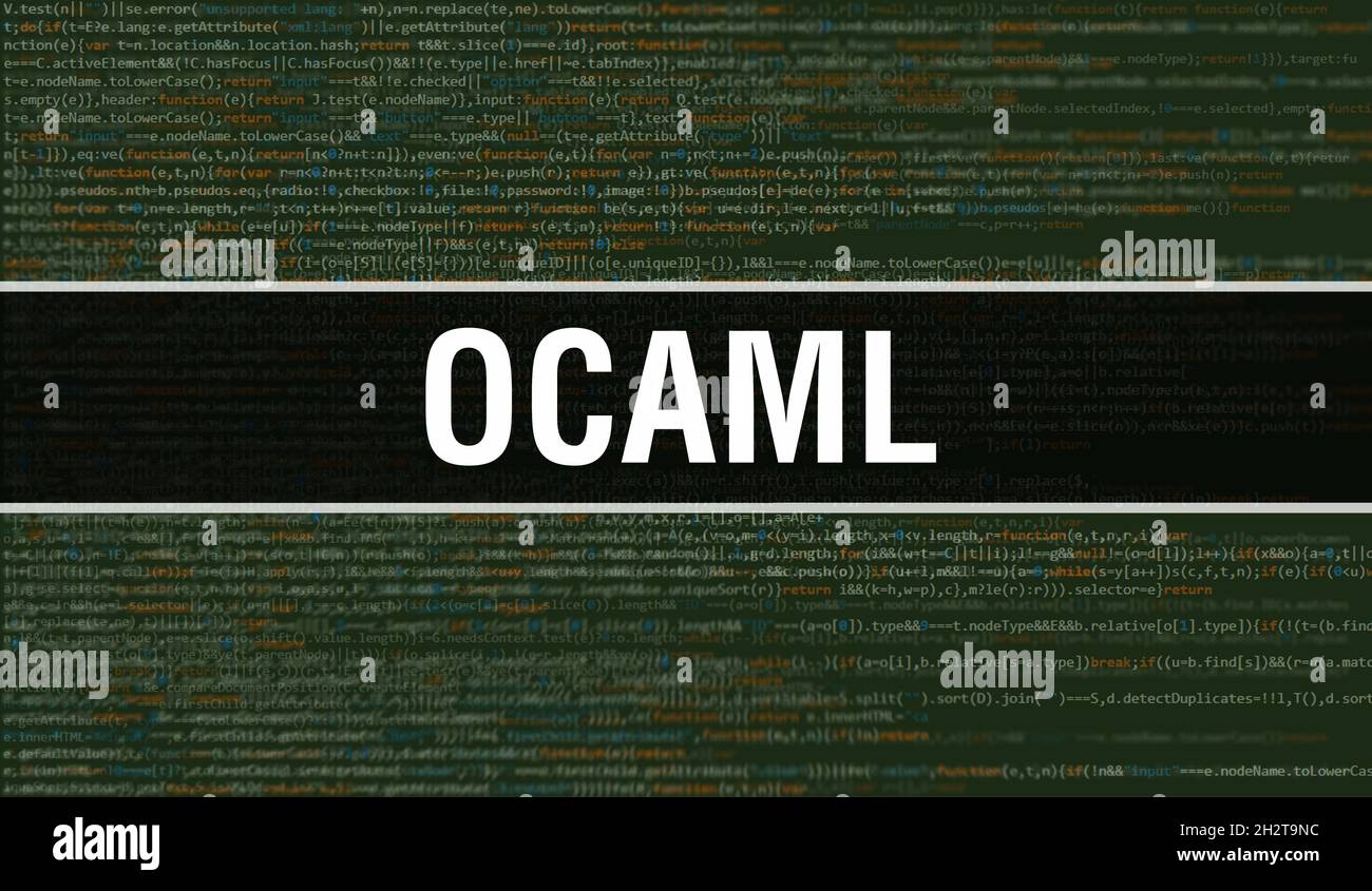 OCaml concept with Random Parts of Program Code. OCaml with Programming ...