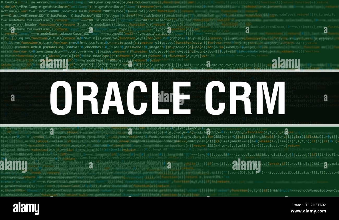 Oracle crm hi-res stock photography and images - Alamy