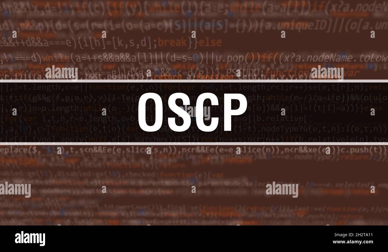 Oscp text hi-res stock photography and images - Alamy