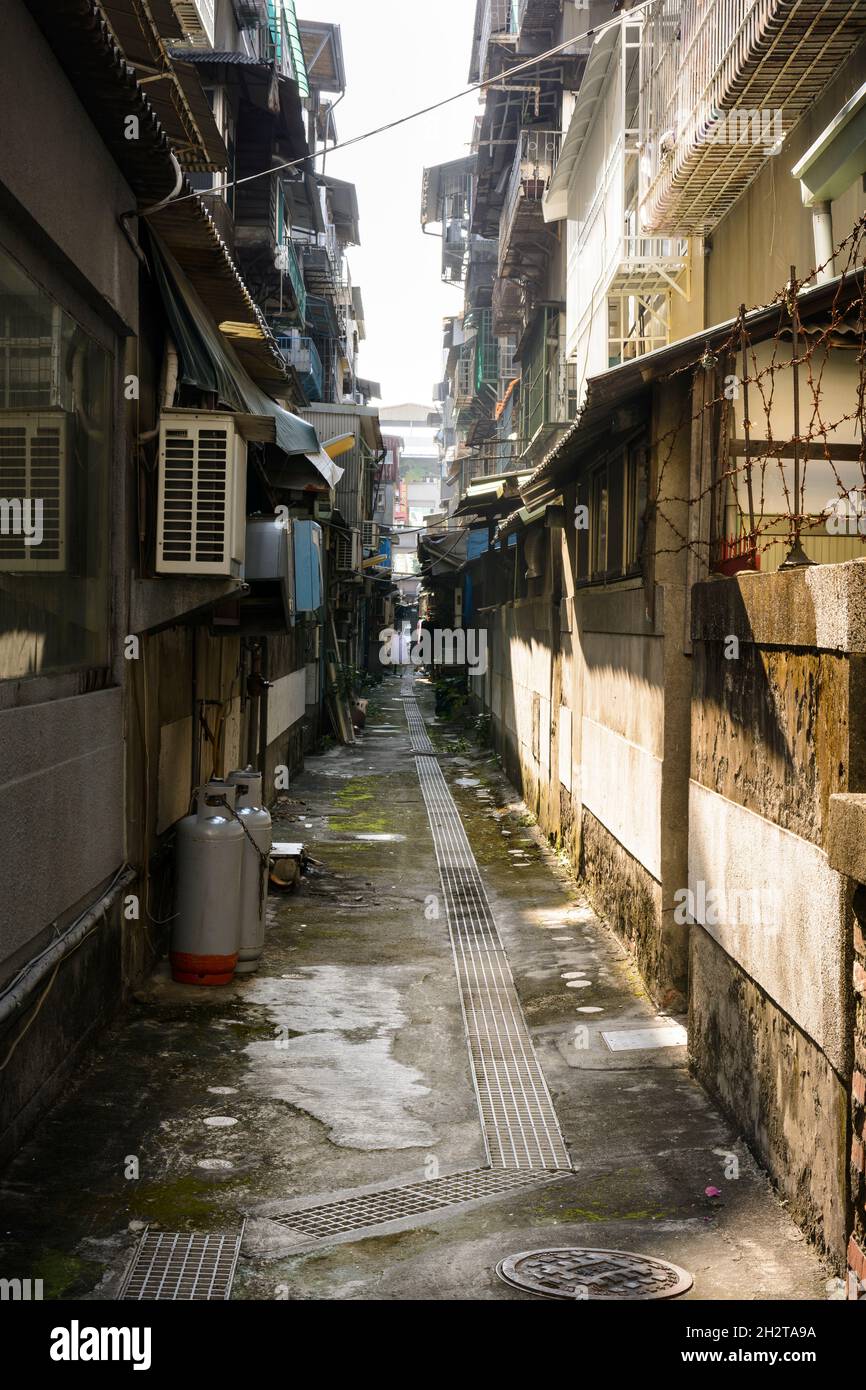 Small road at Kaohsiung city, Taiwan Stock Photo - Alamy