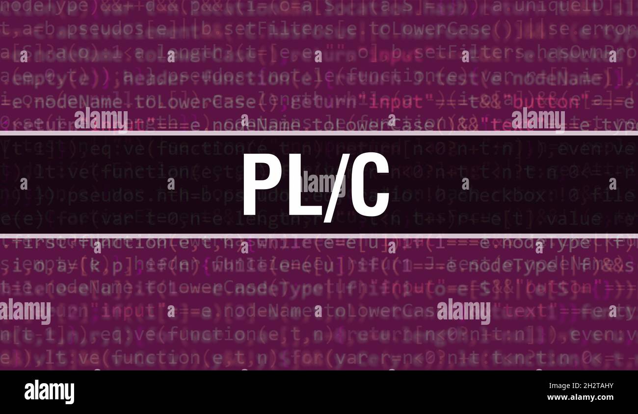 PL/C with Binary code digital technology background. Abstract ...