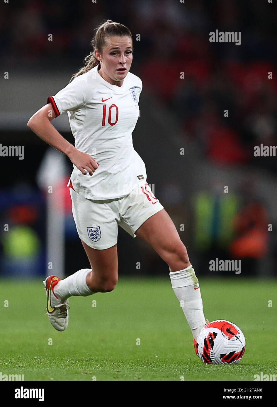 London, England, 23rd October 2021. Ella Ann Toone of England during ...
