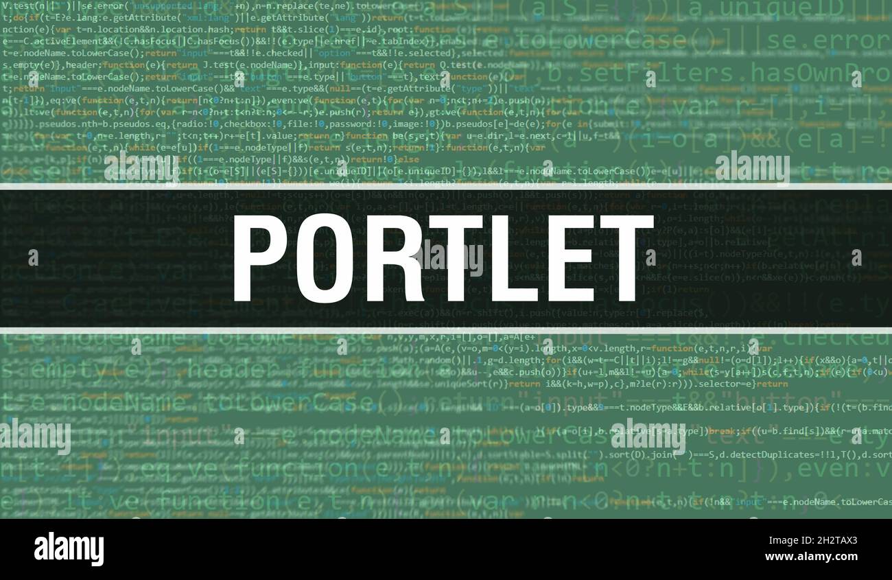 Portlet text hi-res stock photography and images - Alamy