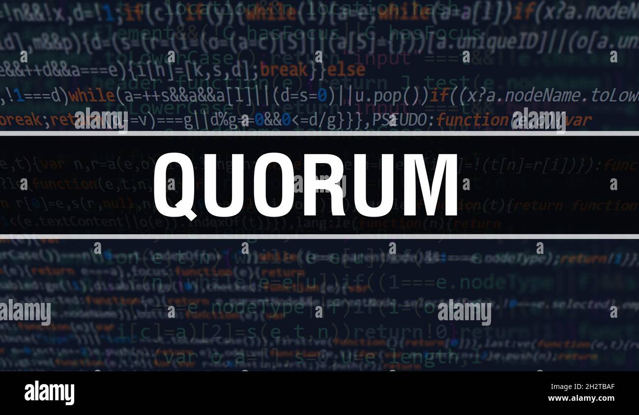 Quorum tech hi-res stock photography and images - Alamy