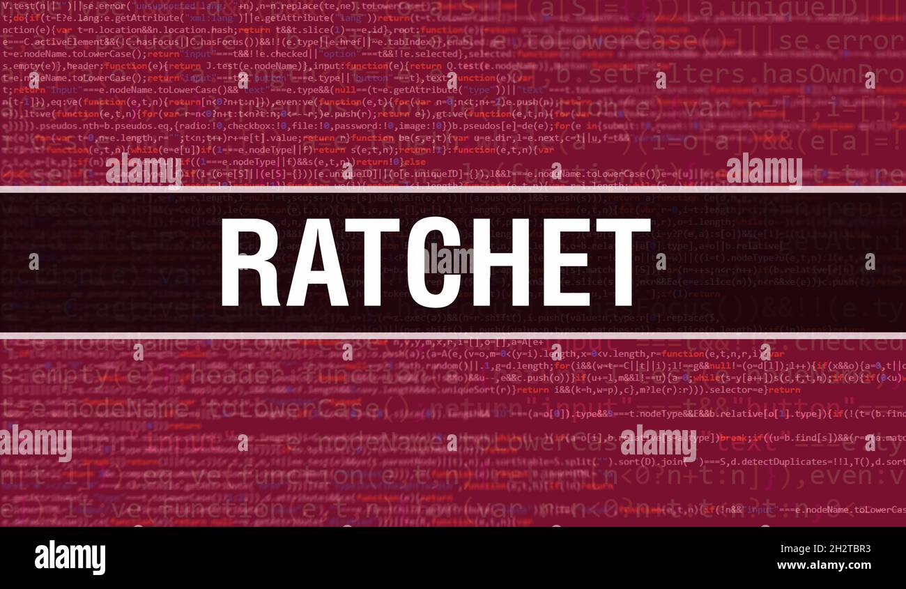 Ratchet with Digital java code text. Ratchet and Computer software ...