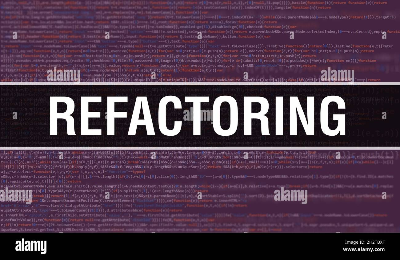 Refactoring image hi-res stock photography and images - Alamy