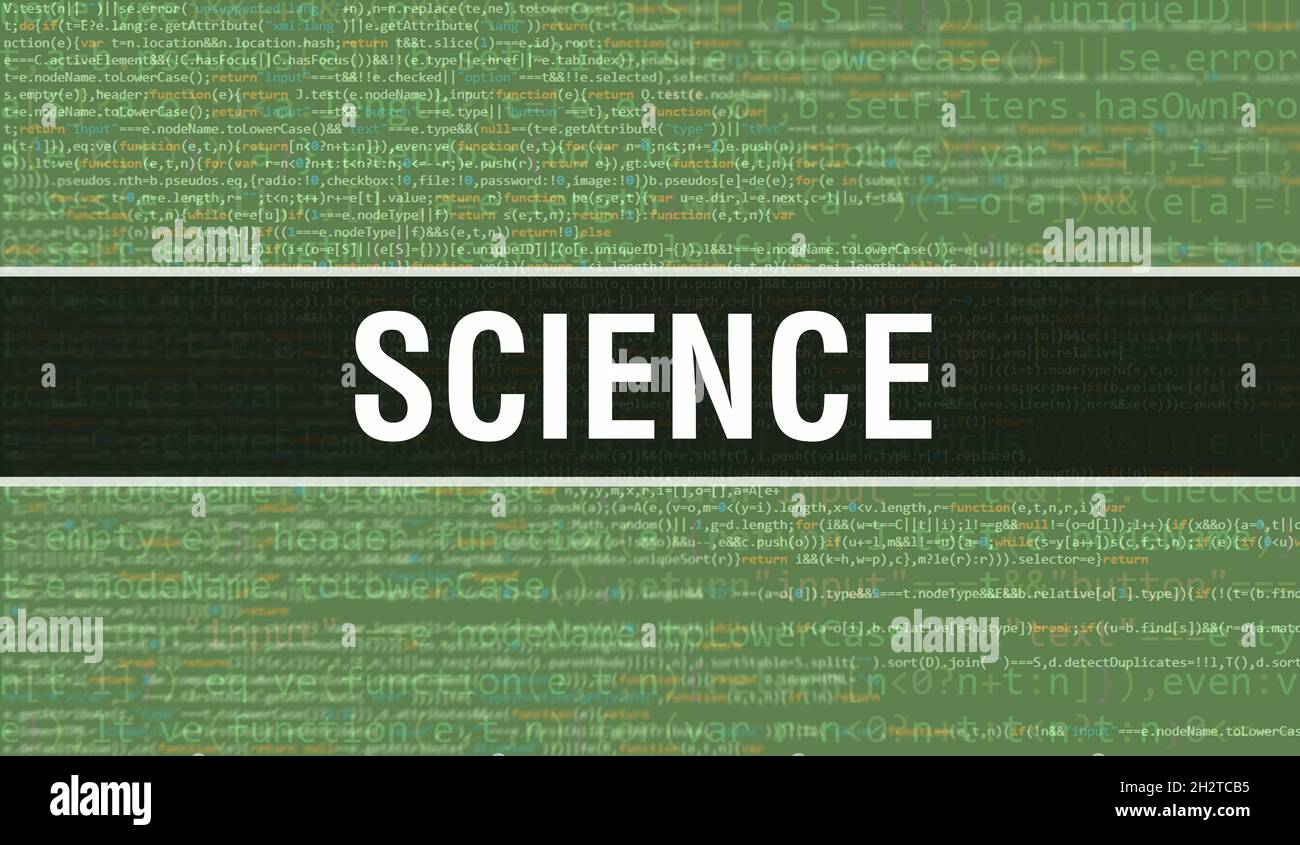 Science with Digital java code text. Science and Computer software ...