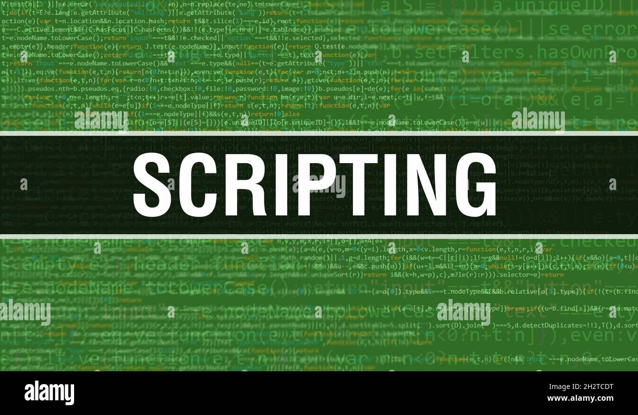 Scripting With Digital Java Code Text Scripting And Computer Software