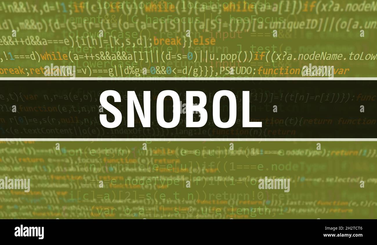 Snobol background hi-res stock photography and images - Alamy