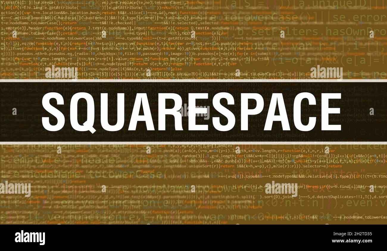 Squarespace text hi-res stock photography and images - Alamy