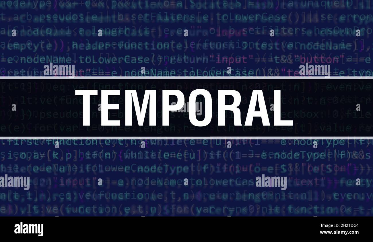 Temporal with Digital java code text. Temporal and Computer software ...