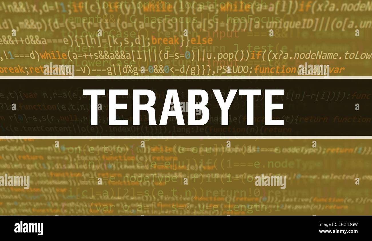 Terabyte image hi-res stock photography and images - Alamy
