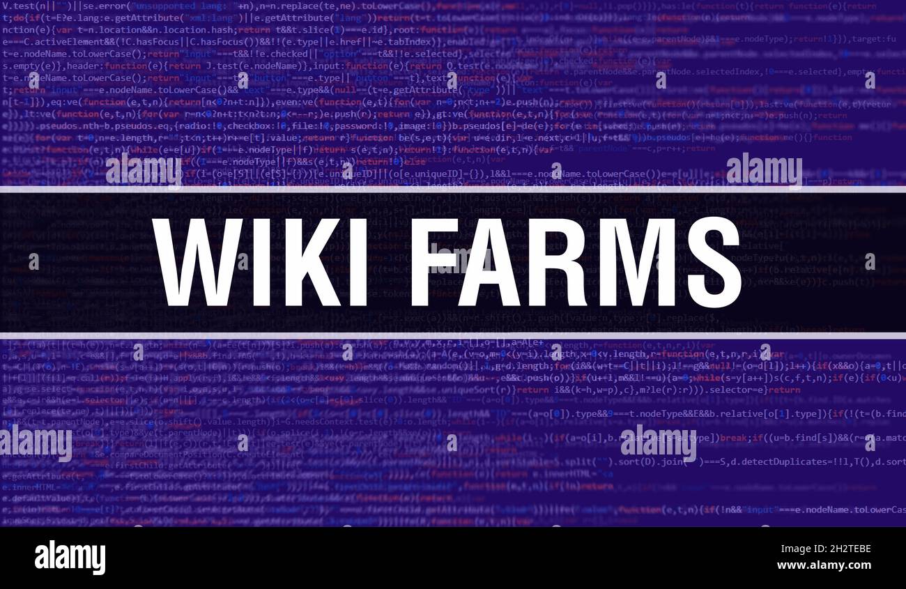 Wiki software background hi-res stock photography and images - Alamy