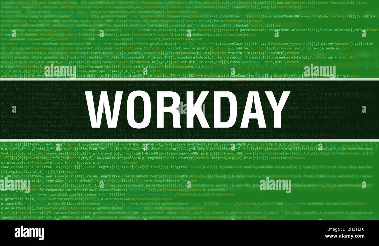 Workday application hi-res stock photography and images - Alamy